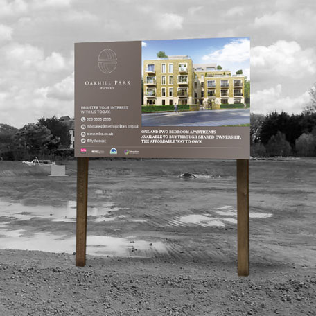 Temporary Signage | Bespoke Printed Graphics | BISON Print Ltd