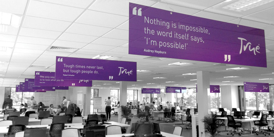 Internal Signage | Bespoke Printed Graphics | BISON Print Ltd